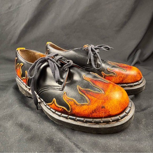 Tredair | Shoes | Vintage Tredair Doc Marten Flame Lace Up Oxford Shoes ...